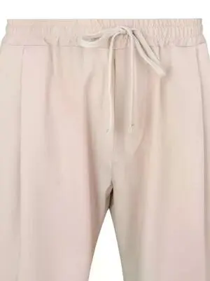 GAELLE PARIS Pleated Drawstring-waist Trousers