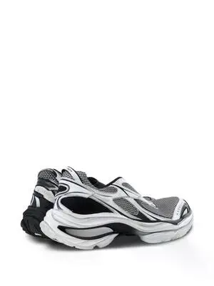 Balenciaga Mesh-panelled Sneakers - Black