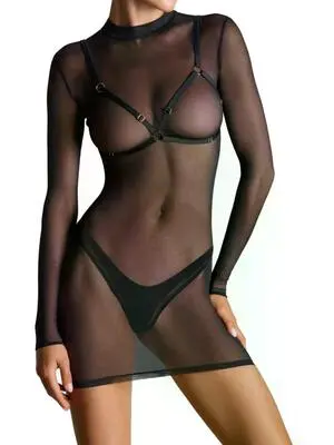 SCANDALE Parure Signature Open-cup Bra