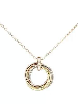 Cartier 2020s Trinity Diamond Necklace - Gold