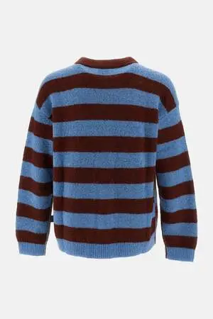 Paul Smith Cardigan Scollo A V A Righe