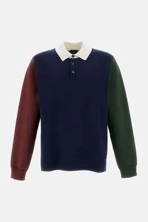 Paul Smith Maglia Polo A Maniche Lunghe - Multicolore