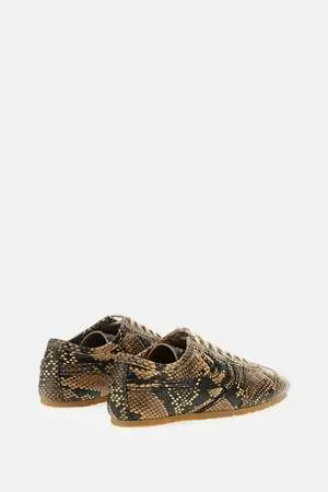 Dries Van Noten Sneakers In Pelle Snake