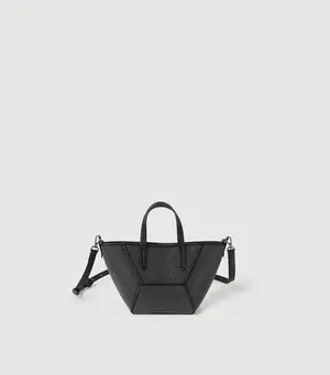 Brunello Cucinelli Mini Precious Bc Duo Tote Bag - Black