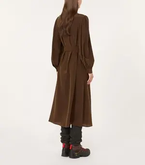 Max Mara Silk Maxi Dress