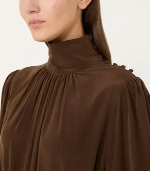 Max Mara Silk Maxi Dress
