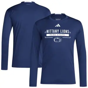 Adidas Penn State Nittany Lions D4t Long Sleeve T-shirt - Navy