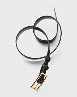Celine Bc-27 Belt 25 In Taurillon Leather