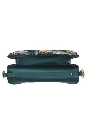Valentino Garavani Small Loc"ò Sequined Shoulder Bag
