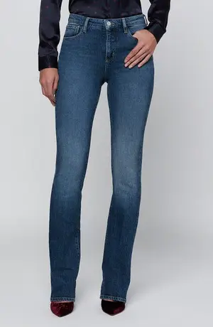 L'Agence Selma High Waist Baby Bootcut Jeans - Nesota