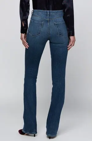 L'Agence Selma High Waist Baby Bootcut Jeans
