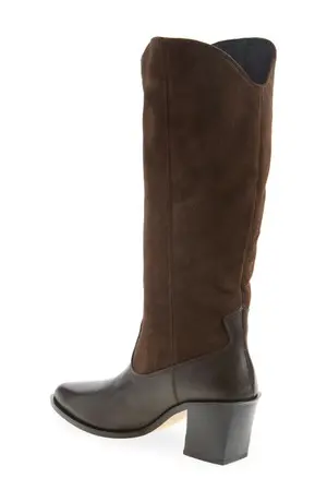 Freda Salvador Nancie Leather Knee High Boot