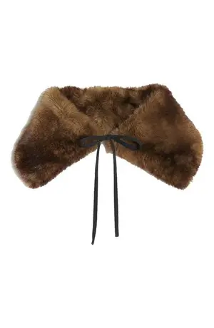 Apparis Eliza Faux Fur Collar - Mink