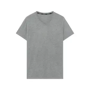 HOM Cocooning V-neck T-shirt - Grey