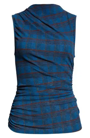 Veronica Beard Sylviani Funnel Neck Tank