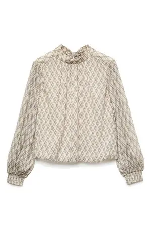 PER UNA BY M&S Check Tie Back Top