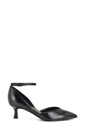 Nine West Kory Faux Leather Pointed Toe Pump - Black