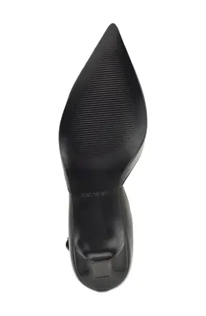Nine West Kory Faux Leather Pointed Toe Pump - Black
