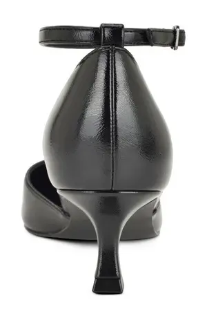 Nine West Kory Faux Leather Pointed Toe Pump - Black