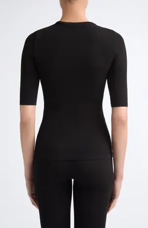 TOTEME Compact Jersey Top