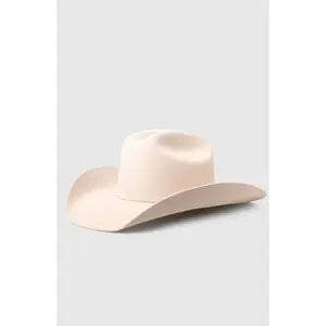 MANELA The Bronson Cowboy Hat - Ivory