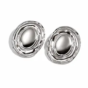 ALAIS BRANCHE Gia Circle Earrings - Silver