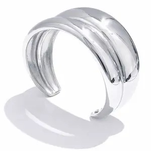 ALAIS BRANCHE Virelle Cuff Bracelet Silver