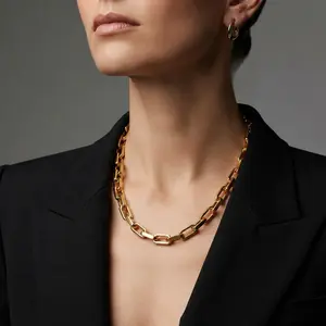 ALAIS BRANCHE Emily Thick Links Chain Necklace