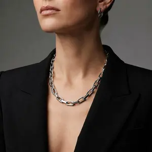 ALAIS BRANCHE Emily Thick Links Chain Necklace