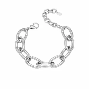 ALAIS BRANCHE Caliana Chunky Links Bracelet - Silver