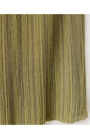 Mango Pleated Knit Maxi Skirt