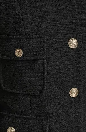 Karl Lagerfeld Paris Single Breasted Long Coat