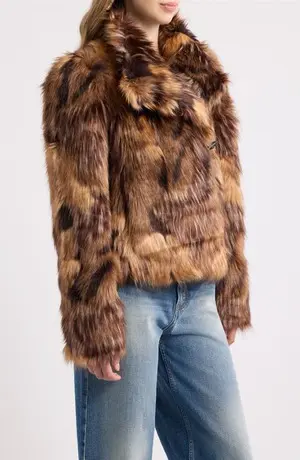 UGG Tesie Faux Fur Toggle Jacket