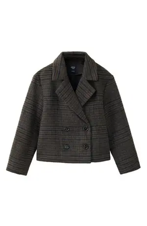 Mango Checked Coat