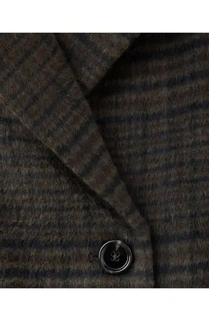 Mango Checked Coat