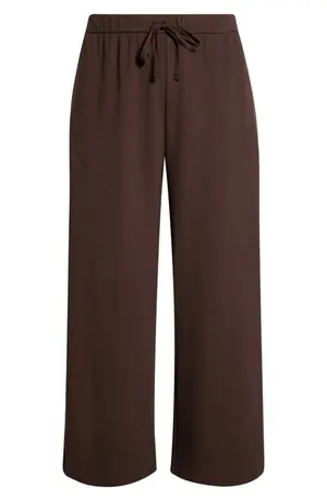 Eileen Fisher Ankle Wide Leg Drawstring Pants