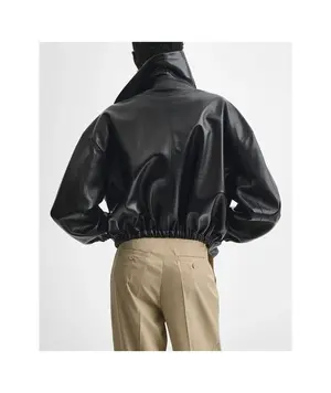 Phoebe Philo Moon Pilot Leather Jacket