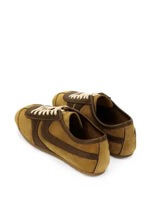 Dries Van Noten Flat-soled Sneakers - Brown