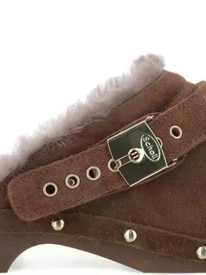 DR. SCHOLL'S SHOES Pescura Robin Faux-fur Mules