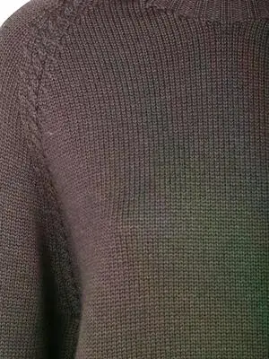 Rossopuro High-neck Raglan-sleeve Sweater