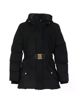 Moose Knuckles Belted Hooded Jacket