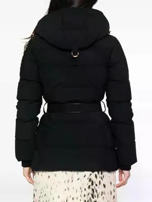 Moose Knuckles Belted Hooded Jacket