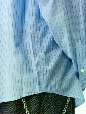 MFPEN Essay Stripe-pattern Shirt