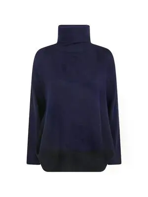 PIERANTONIOGASPARI Roll-neck Wool Sweater - Blue