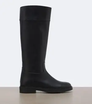 AQUAZZURA Ride Leather Knee-high Boots