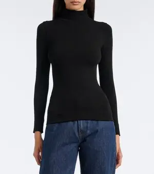 TOTEME Jersey Turtleneck Top