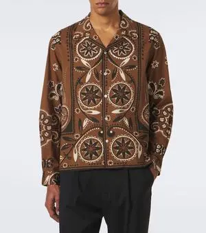BODE Printed Cotton Shirt