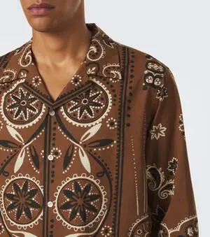 BODE Printed Cotton Shirt