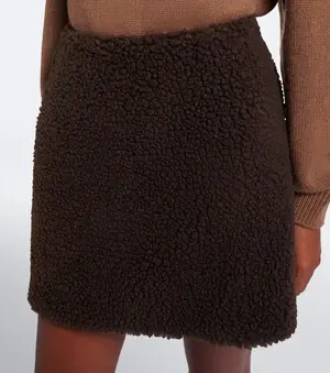 Moncler Teddy Miniskirt