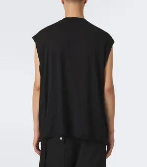 Rick Owens Dylan Cotton Gauze Jersey Top